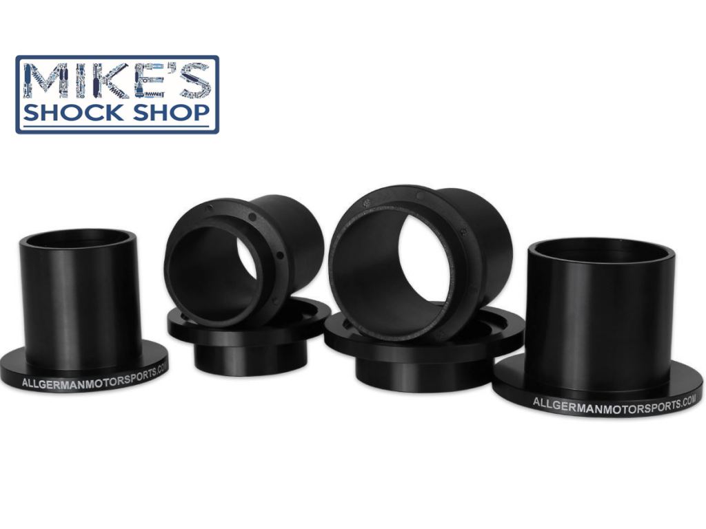 All German Motorsports: CNC Aluminum Suspension Sliders - Mike's Shock Shop