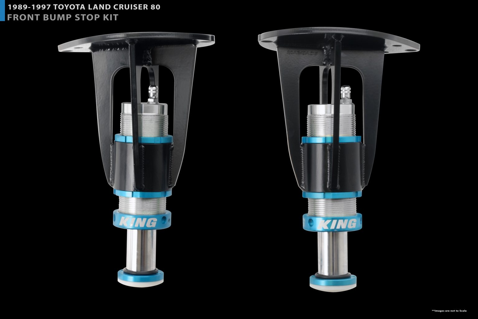 KING Shocks - LandCruiser 80 Front 2.0 Hydro Bump Kit