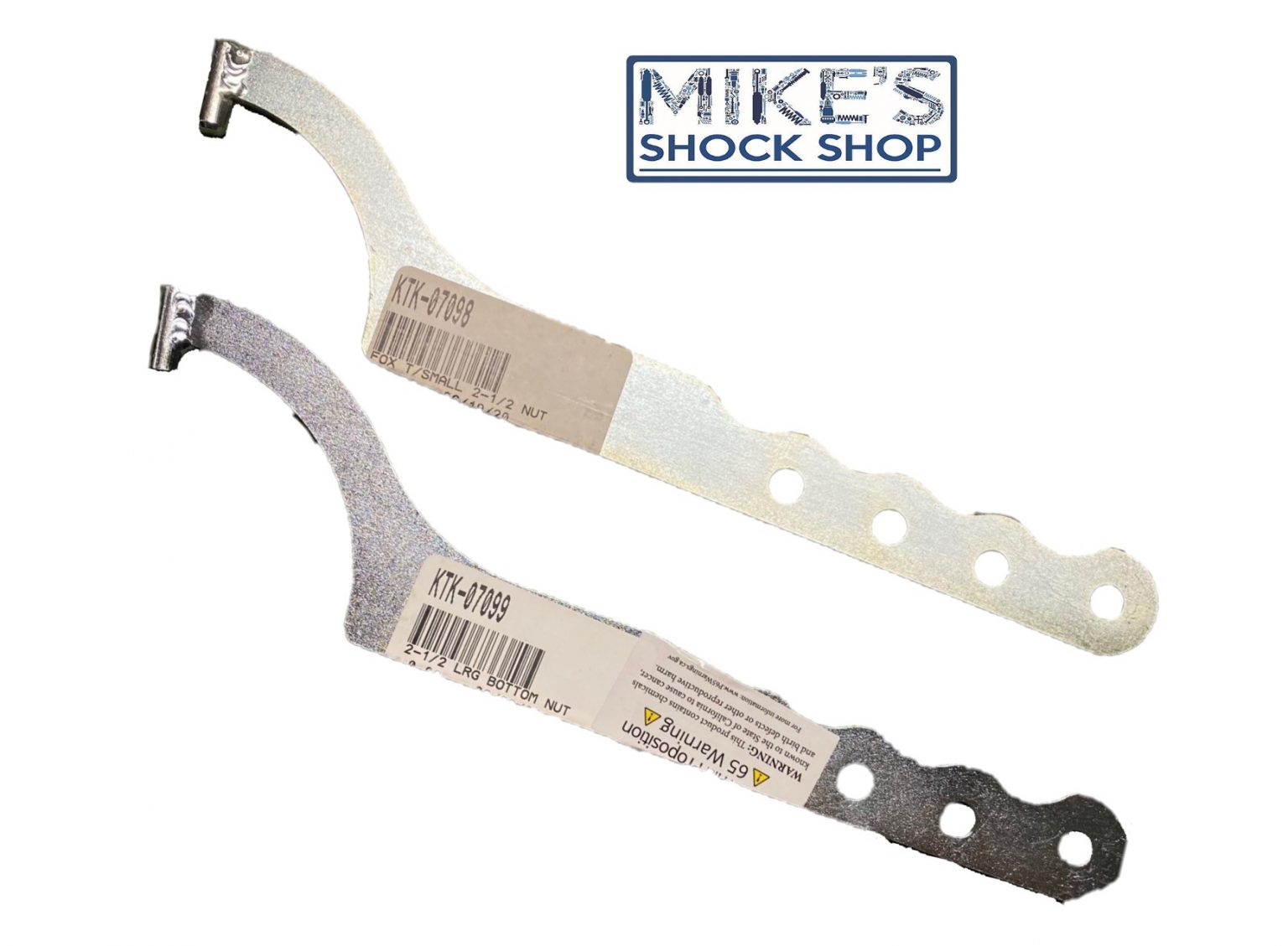 Jam Nut Wrenches for Fox 2.5" Coil-over Pin Style Preload nuts - Mike's ...