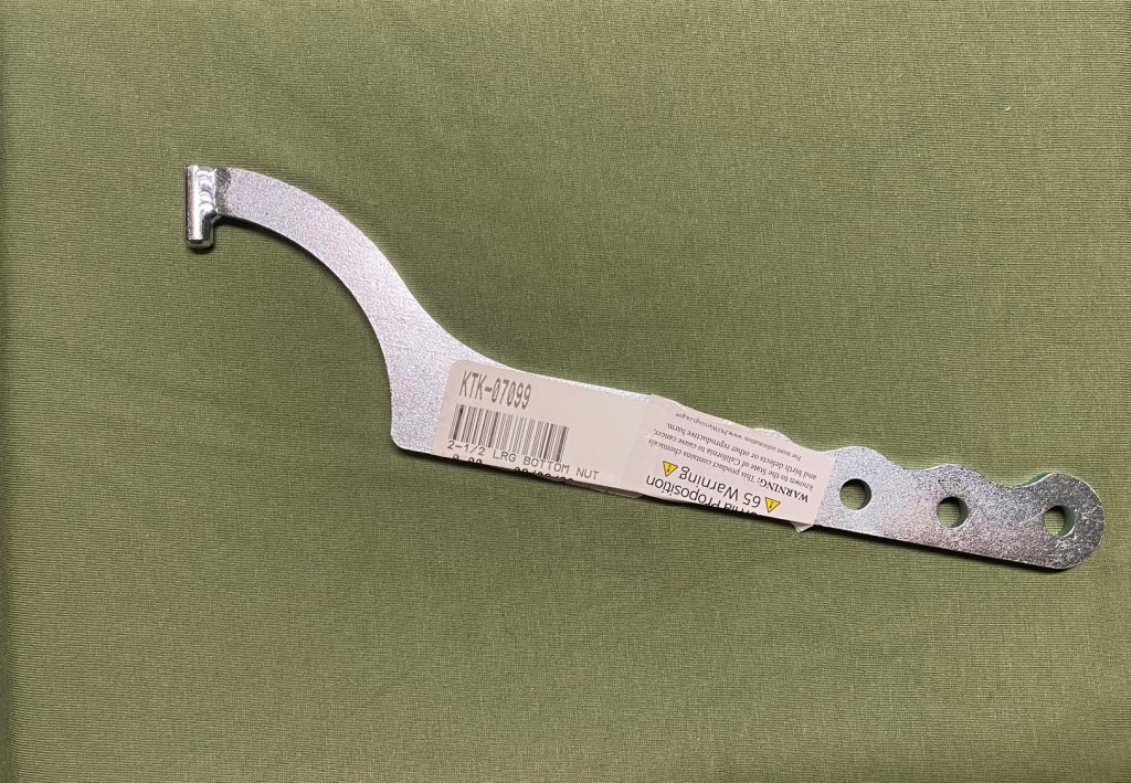 Jam Nut Wrenches for Fox 2.5" Coil-over Pin Style Preload nuts - Mike's ...