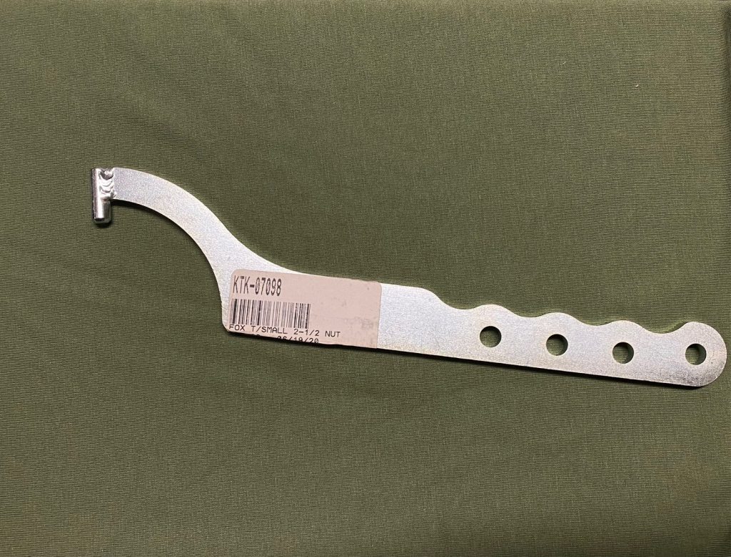 Jam Nut Wrenches for Fox 2.5" Coil-over Pin Style Preload nuts - Mike's ...