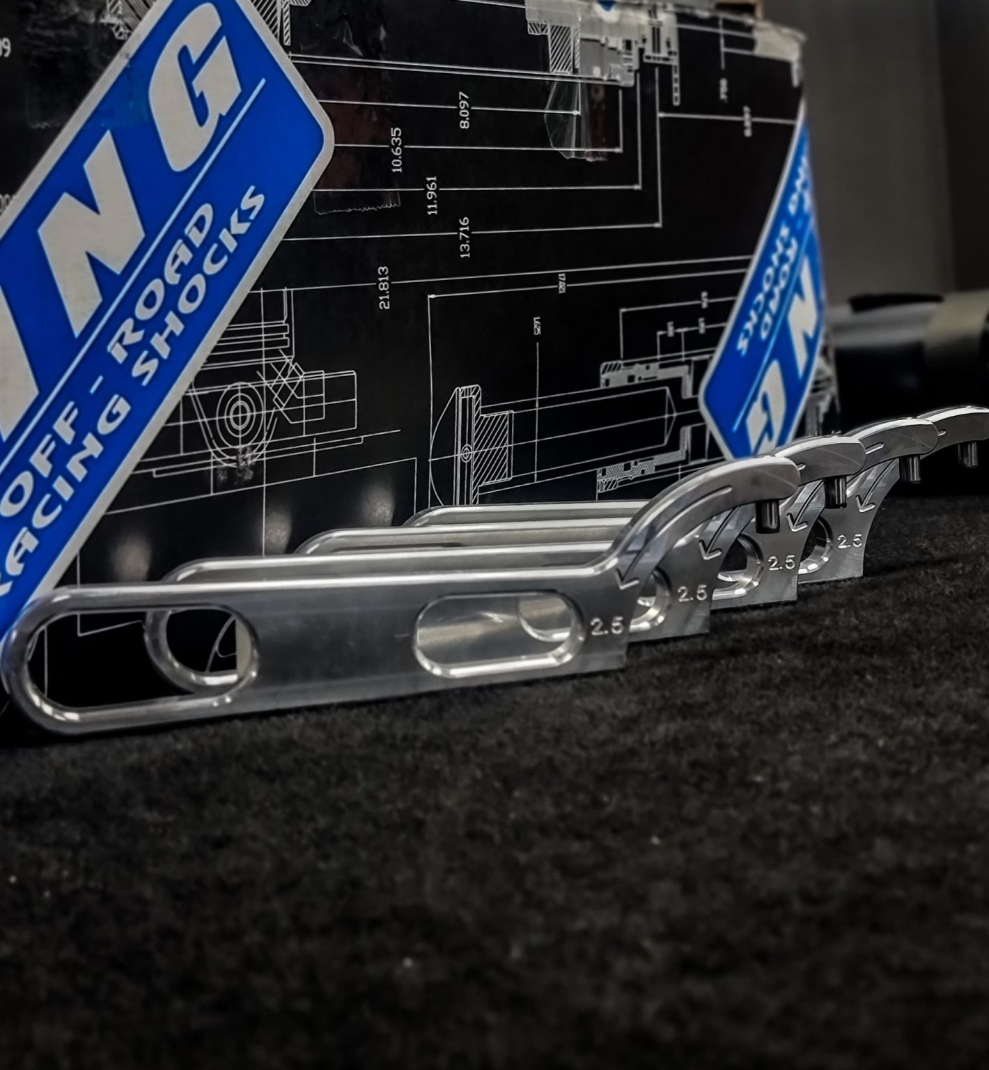 Billet Coil Over Preload Wrench - King 2.5" Shocks - Mike's Shock Shop