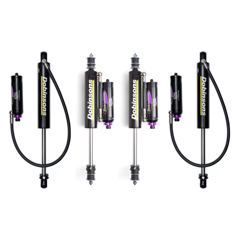 Land Cruiser 79 Remote Res Dobinson Shocks(MRR) 3 Way Adjustable 1-4 ...